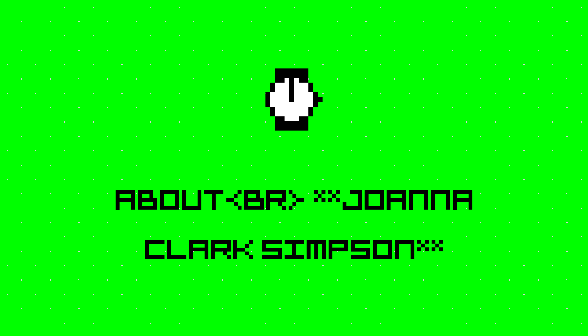 About Joanna Clark Simpson on HackerNoon